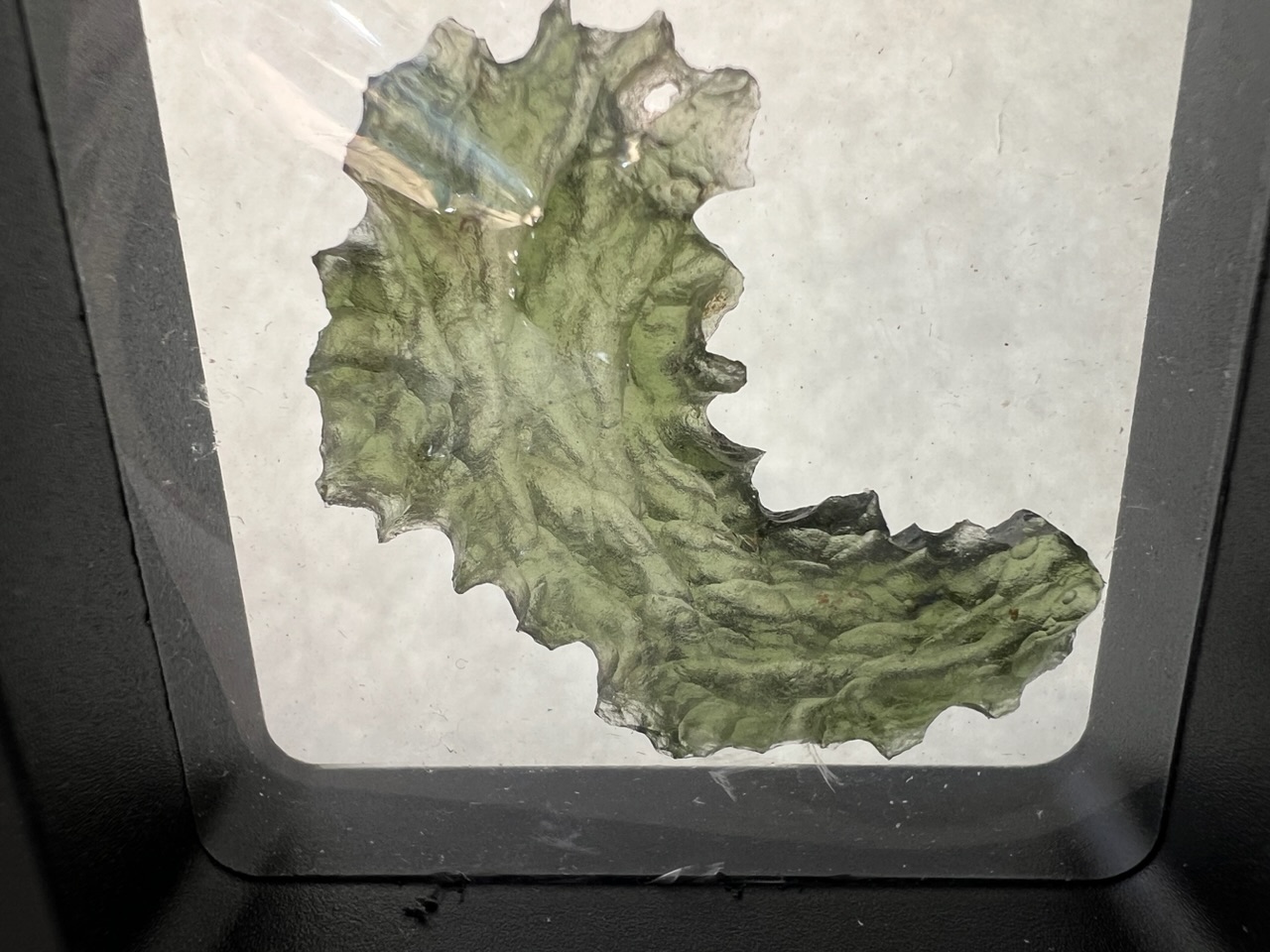 Moldavite Splash-form | Southwest Meteorite Laboratory