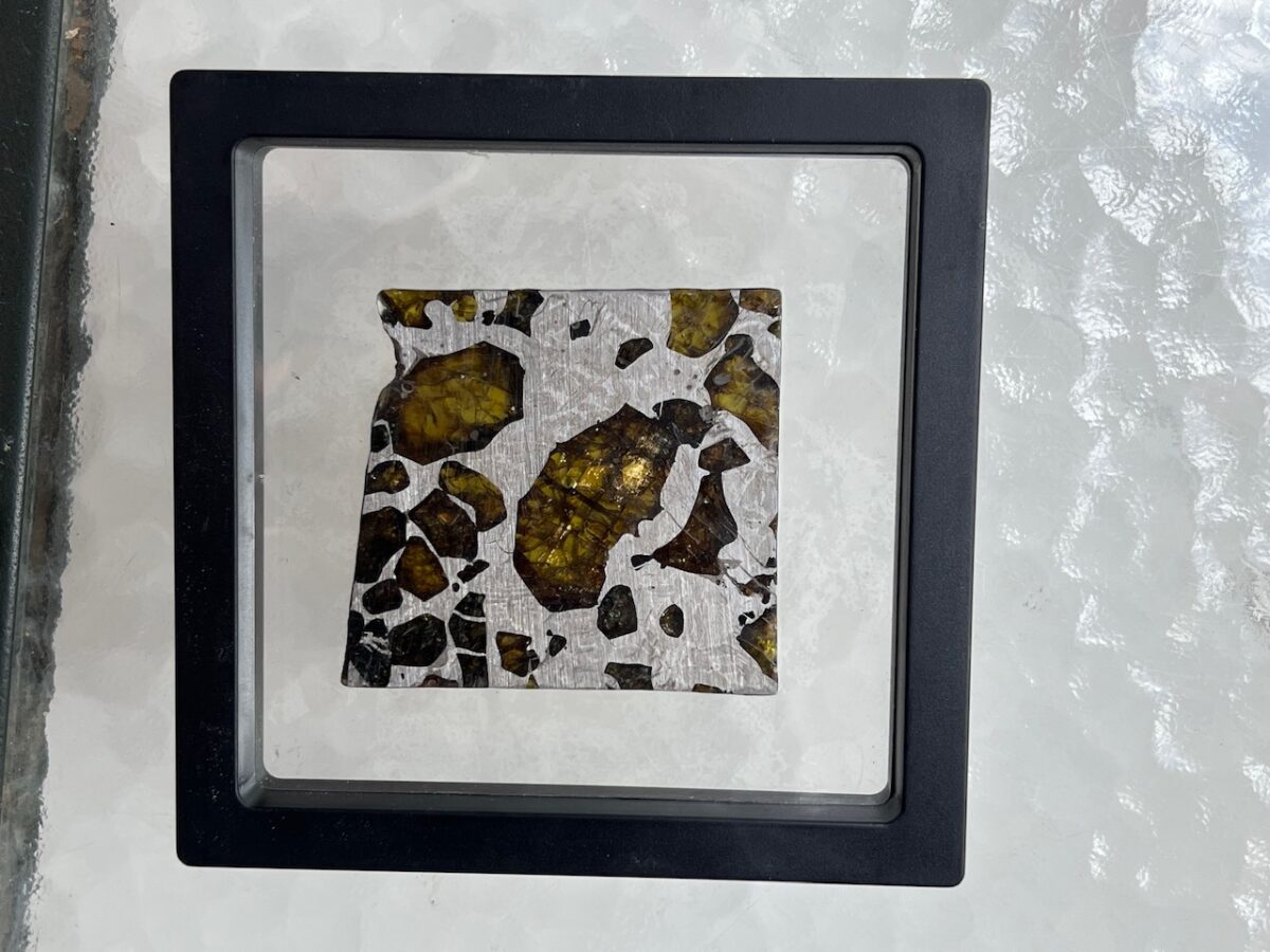 Fukang Meteorite Slice | Southwest Meteorite Laboratory