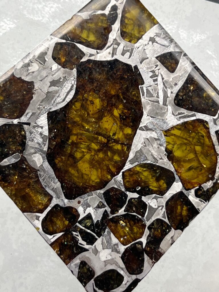 Fukang Meteorite Slice | Southwest Meteorite Laboratory